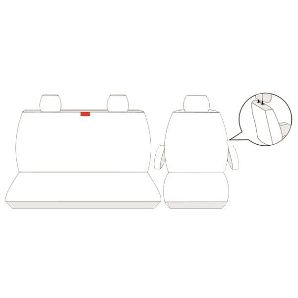 Huse scaune pentru Volkswagen Transporter T6 2015-2023, Auto Dekor ...