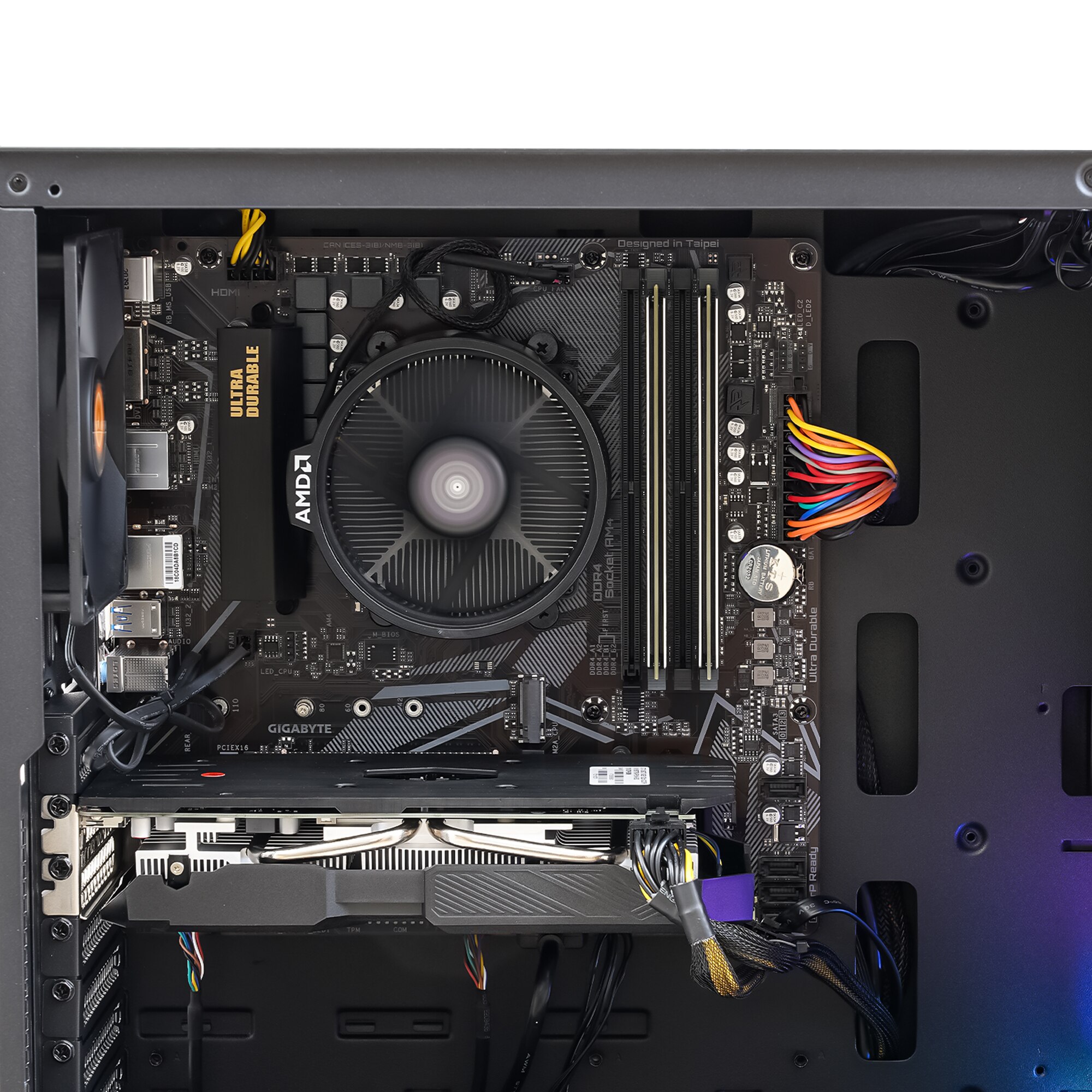 Sistem Desktop PC Gaming, Inaza COMMANDER, AMD Ryzen 5 5500 4.2GHz ...