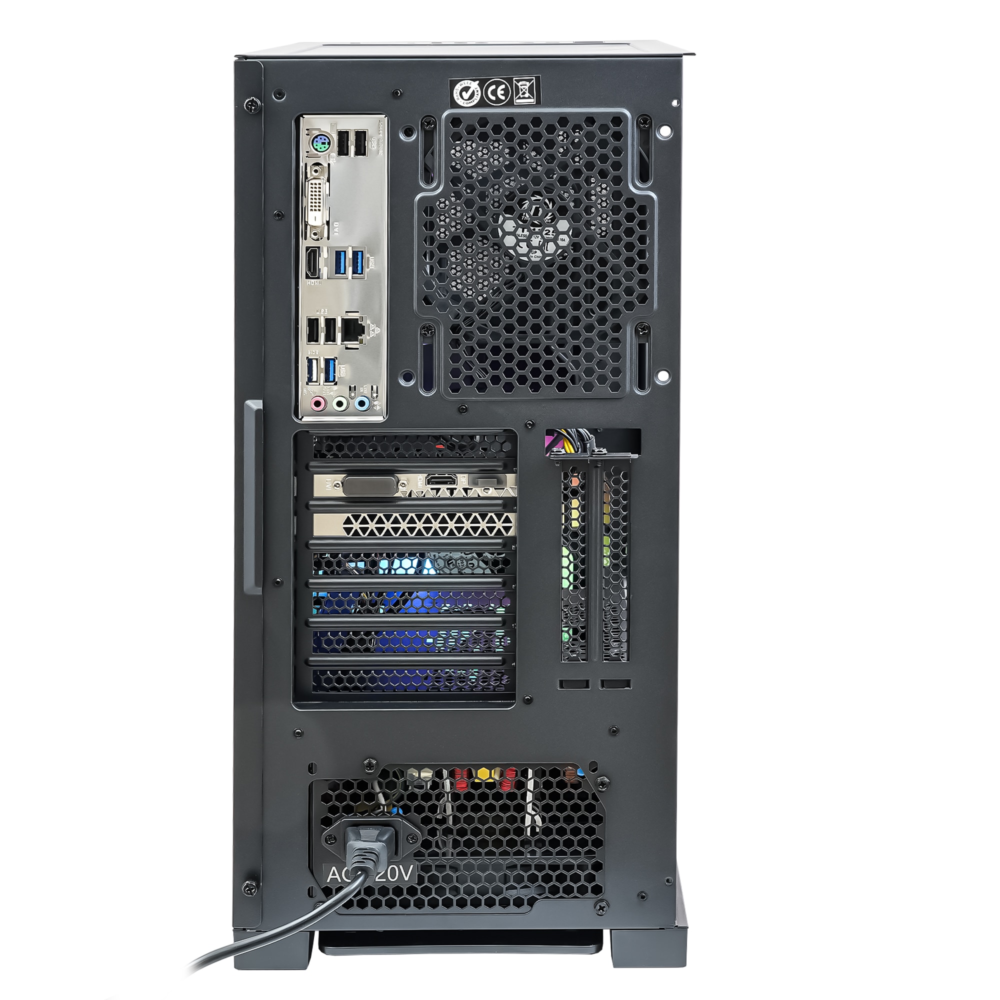 Sistem Desktop PC Gaming, Inaza COMMANDER, AMD Ryzen 5 5500 4.2GHz ...