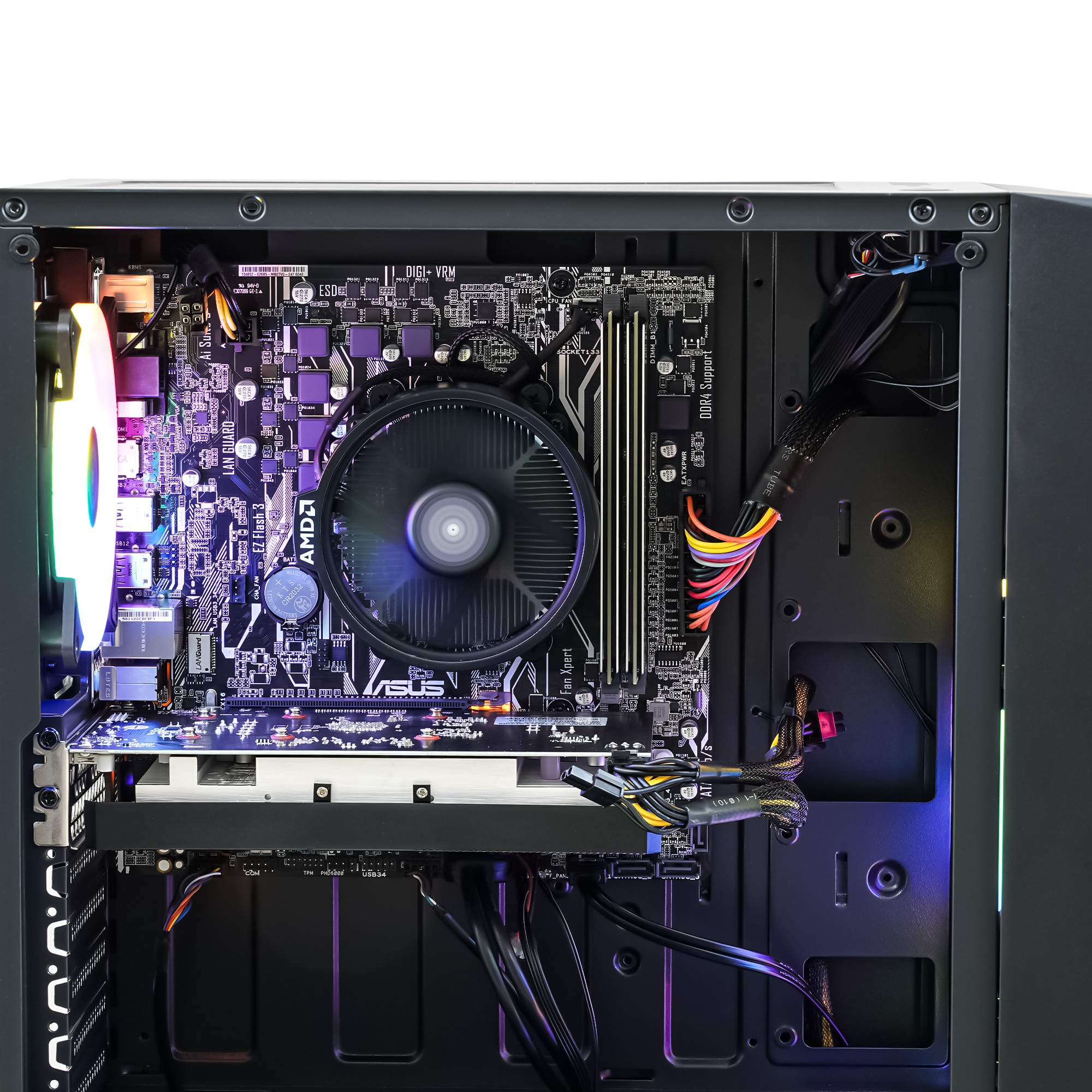 Sistem Desktop PC Gaming, Inaza SCAPE, AMD Ryzen 5 3600 4.2GHz, 16GB ...