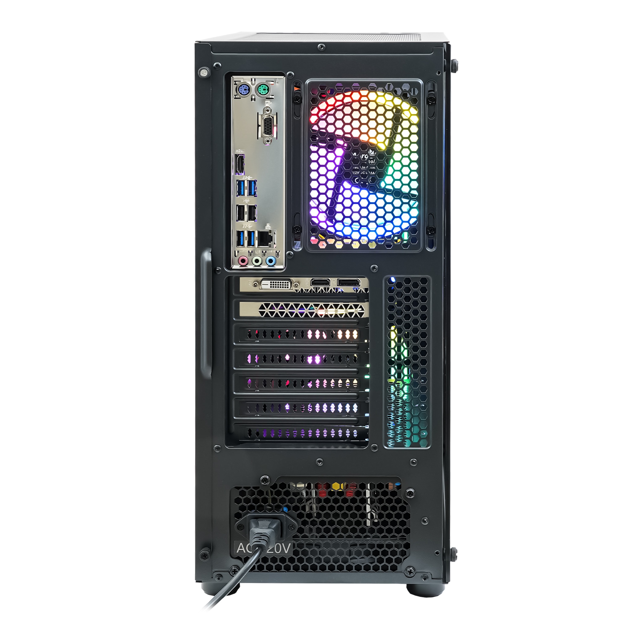 Sistem Desktop PC Gaming, Inaza SCAPE, AMD Ryzen 5 3600 4.2GHz, 16GB ...