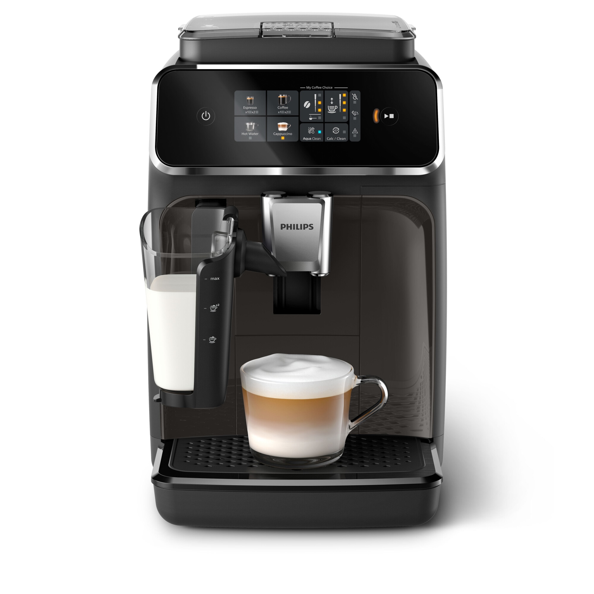 Aparat de cafea automat Philips Series 2300 LatteGo EP2334/10 cu spuma ...