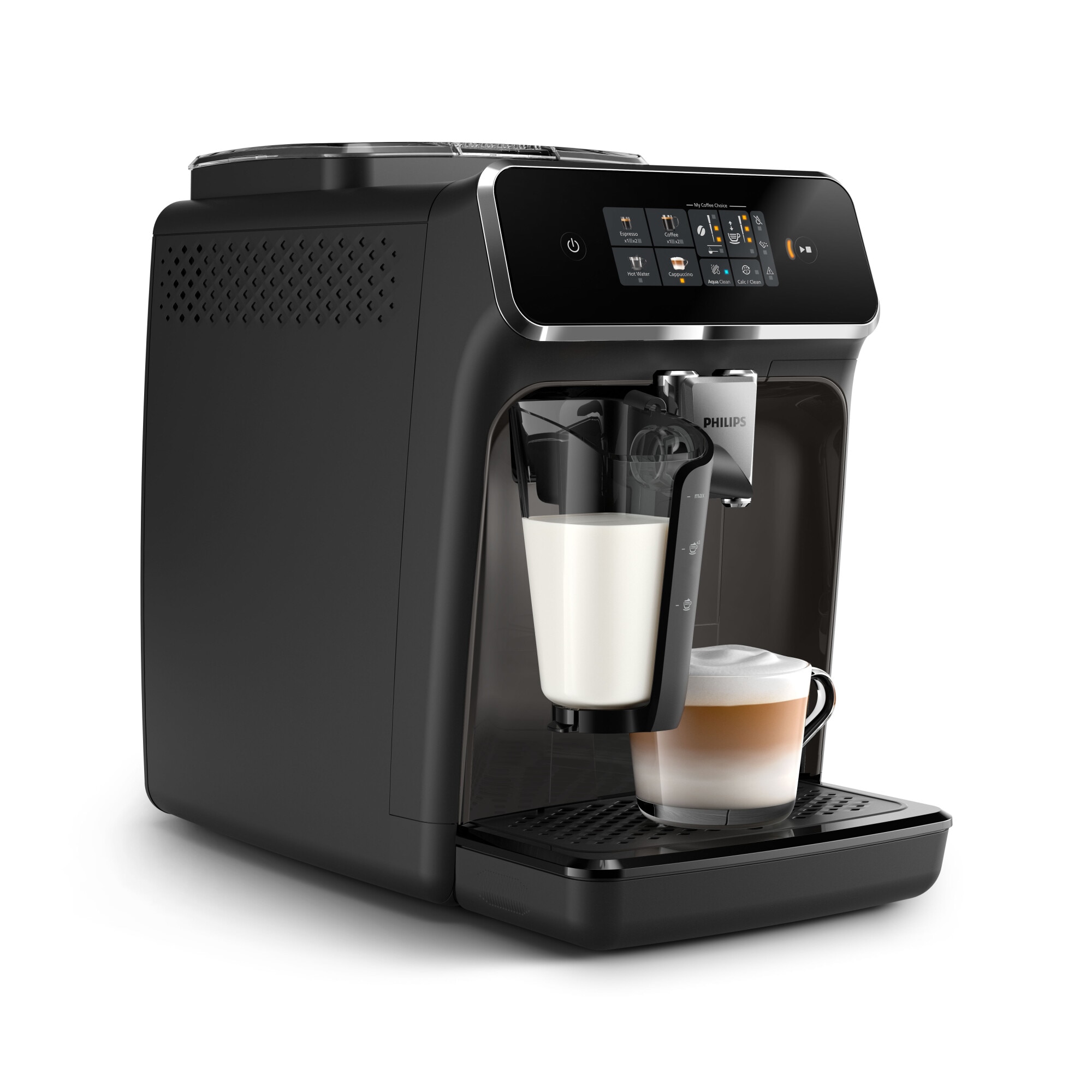 Aparat de cafea automat Philips Series 2300 LatteGo EP2334/10 cu spuma ...