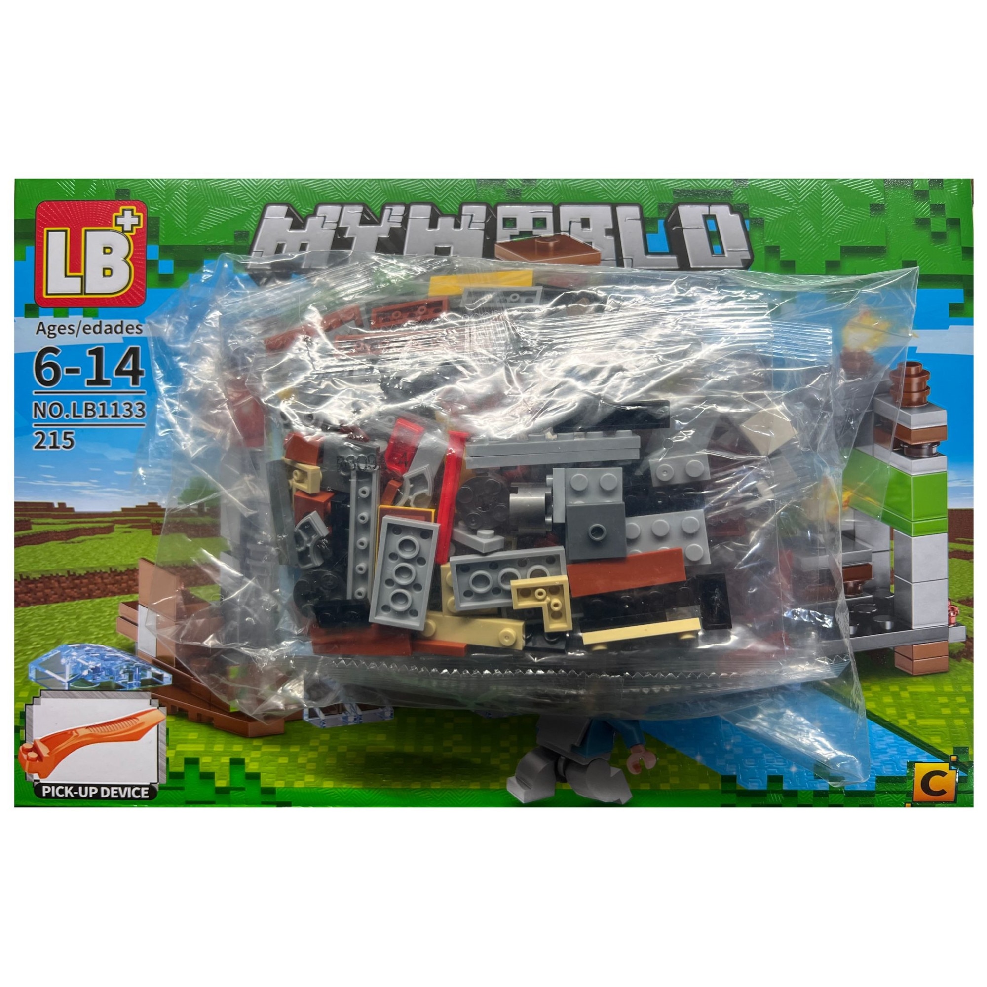 Конструктор 4 в 1 Minecraft LB My World, 215 части - eMAG.bg