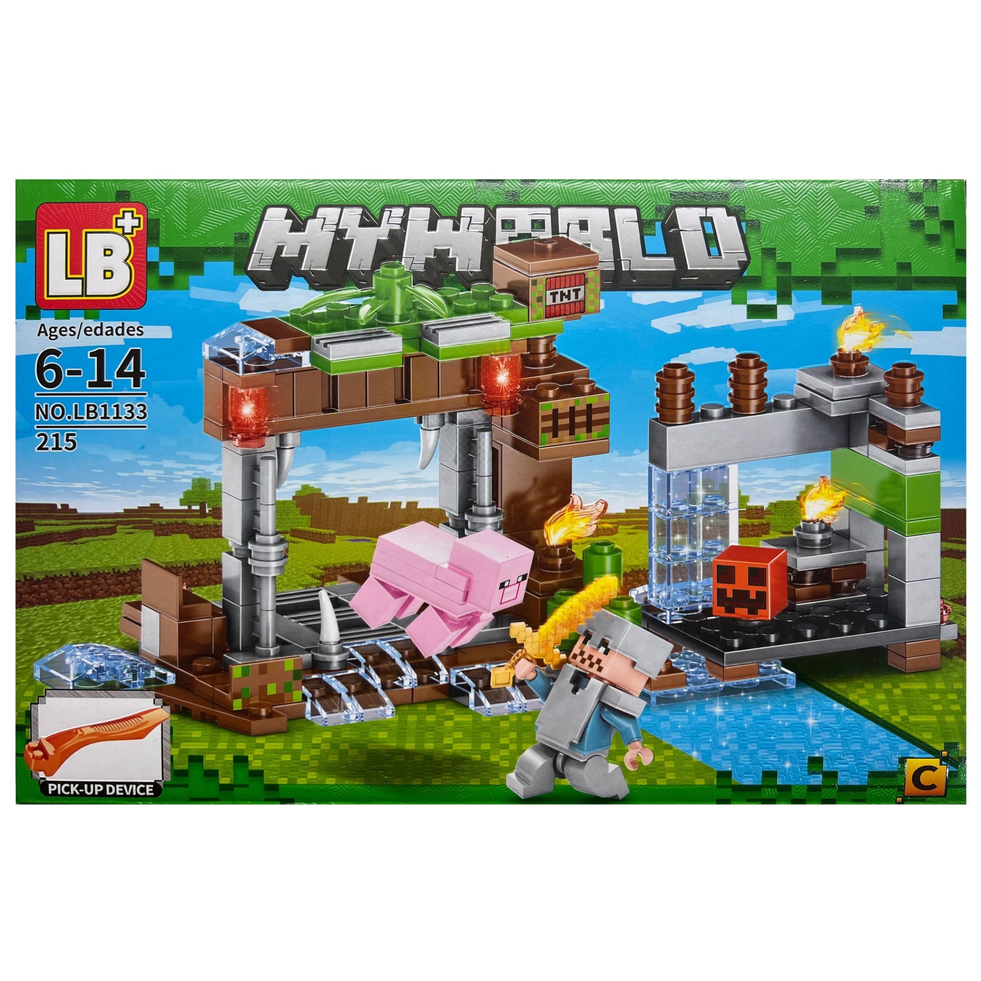 Конструктор 4 в 1 Minecraft LB My World, 215 части - eMAG.bg