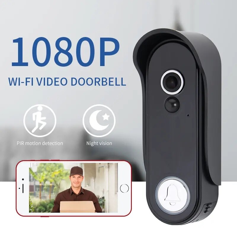 Interfon video smart Ace Bell fara fir cu ecran tactil de 7" - eMAG.ro