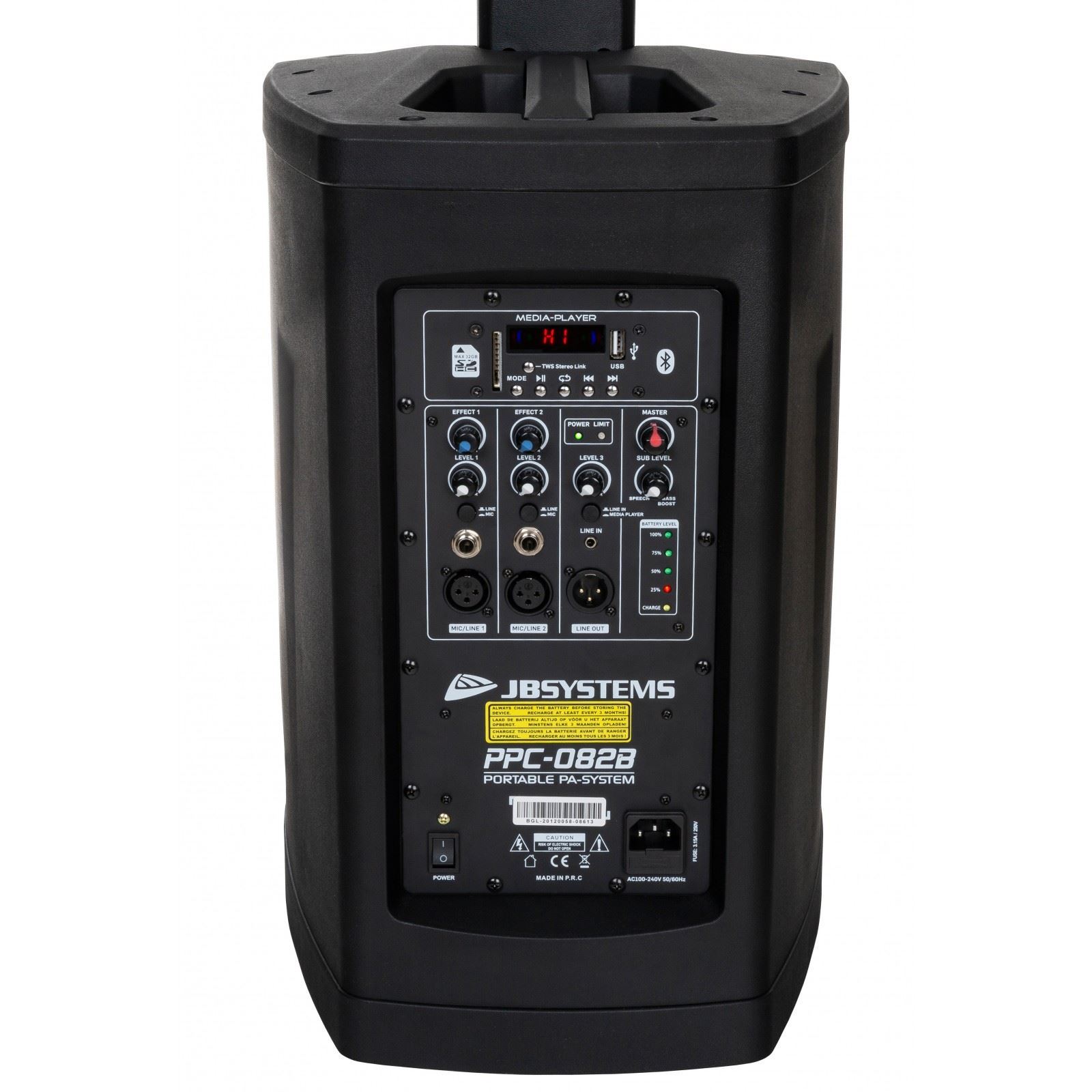 Sistem audio portabil, JBSYSTEMS, Bluetooth, Negru - eMAG.ro
