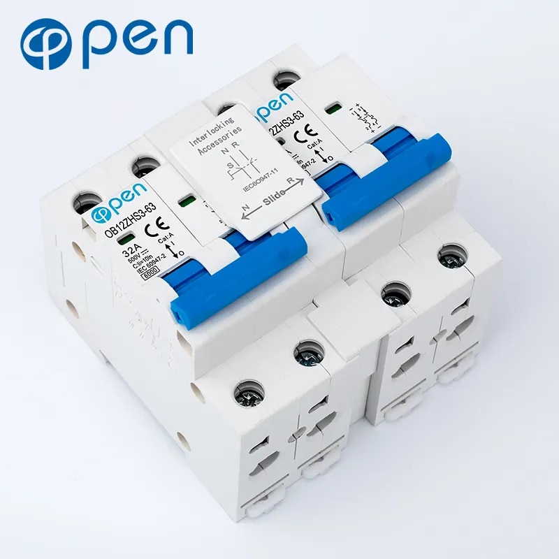 Comutator Manual de Transfer 4P (2P+2P), 32A, 500V, Siguranta Manuala ...