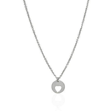 Colier banut cu inima, Argint 925 - eMAG.ro