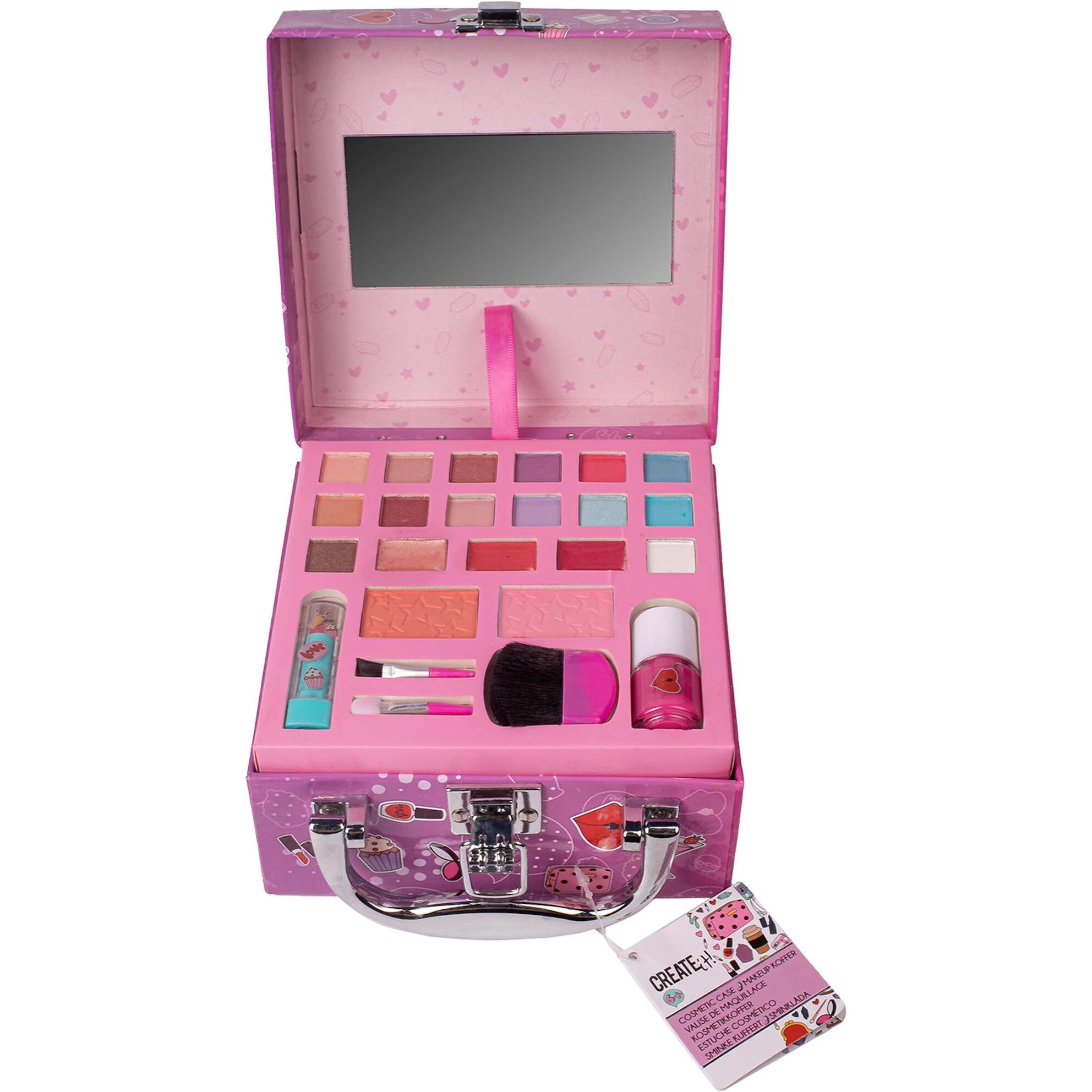 Trusa de machiaj pentru Create It, 24 piese - eMAG.ro