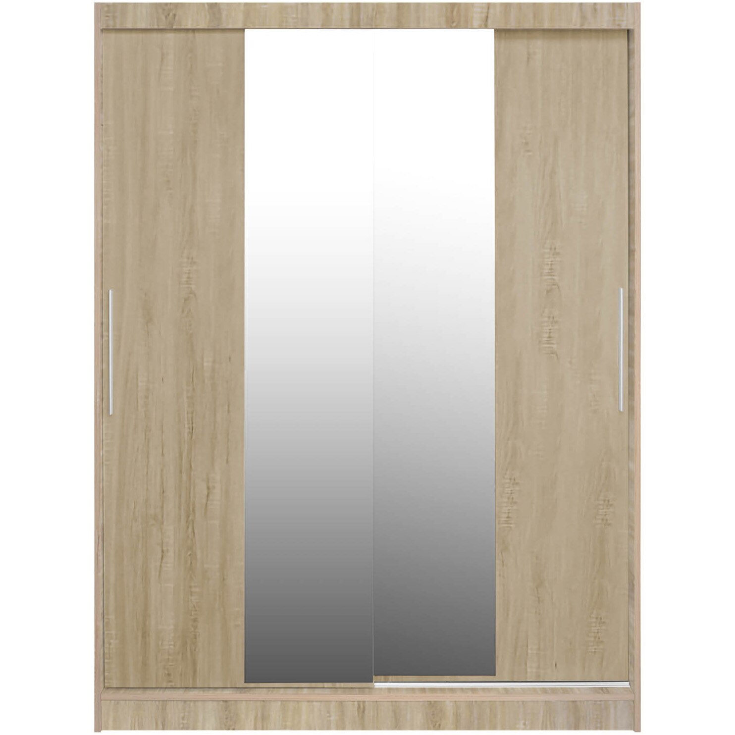 Dulap Kring Fiona 150, usi glisante cu oglinda, 150x60x200 cm, culoare ...