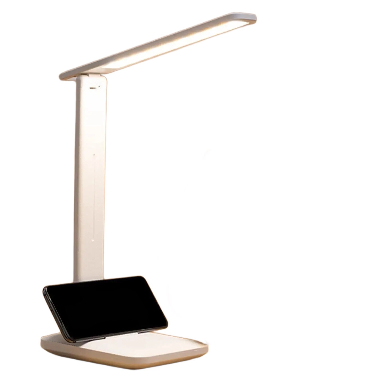 Lampa birou pliabila, Led Wireless, cu Acumulator 18650 mAh, rotativ ...