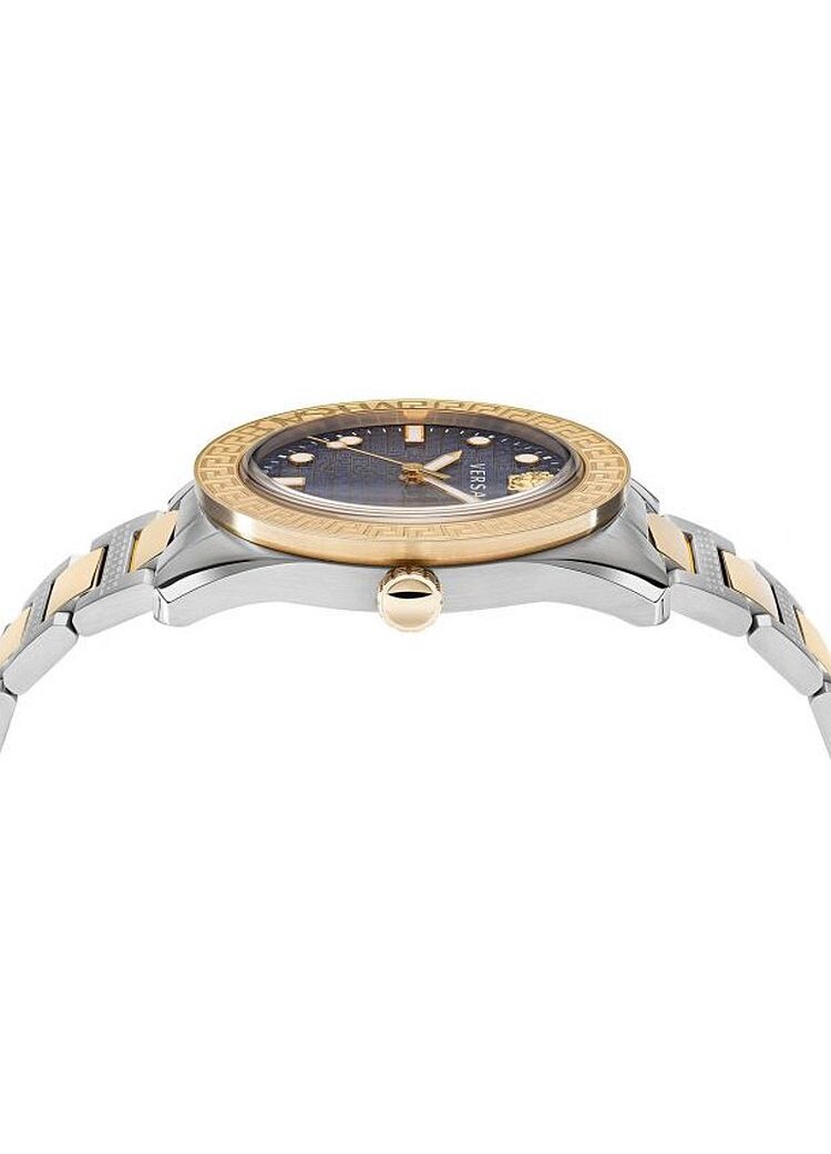 Ceas barbati Greca Dome, Versace, Inox, Quartz, Multicolor - eMAG.ro