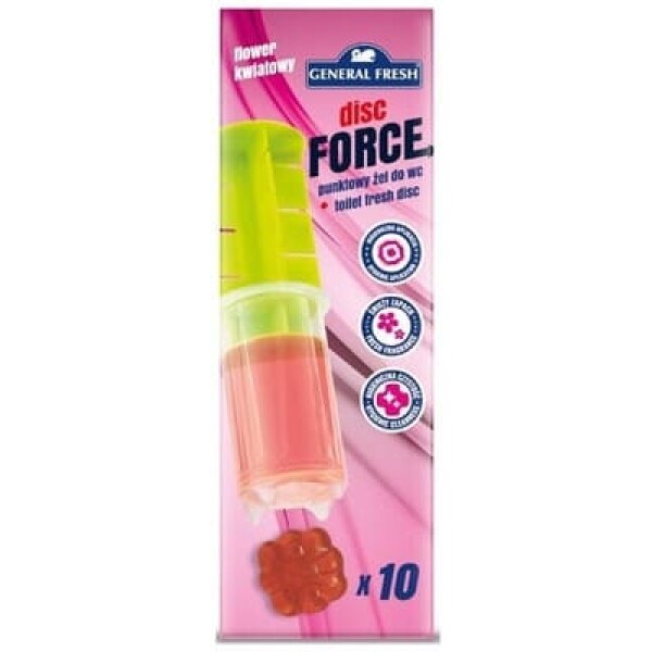 Odorizant toaleta, General Fresh, Disc Force Flower, parfum floral ...