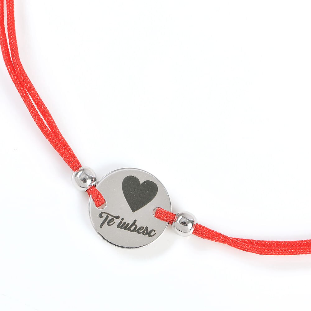 Bratara martisor Te iubesc, Meli Melo Paris - eMAG.ro