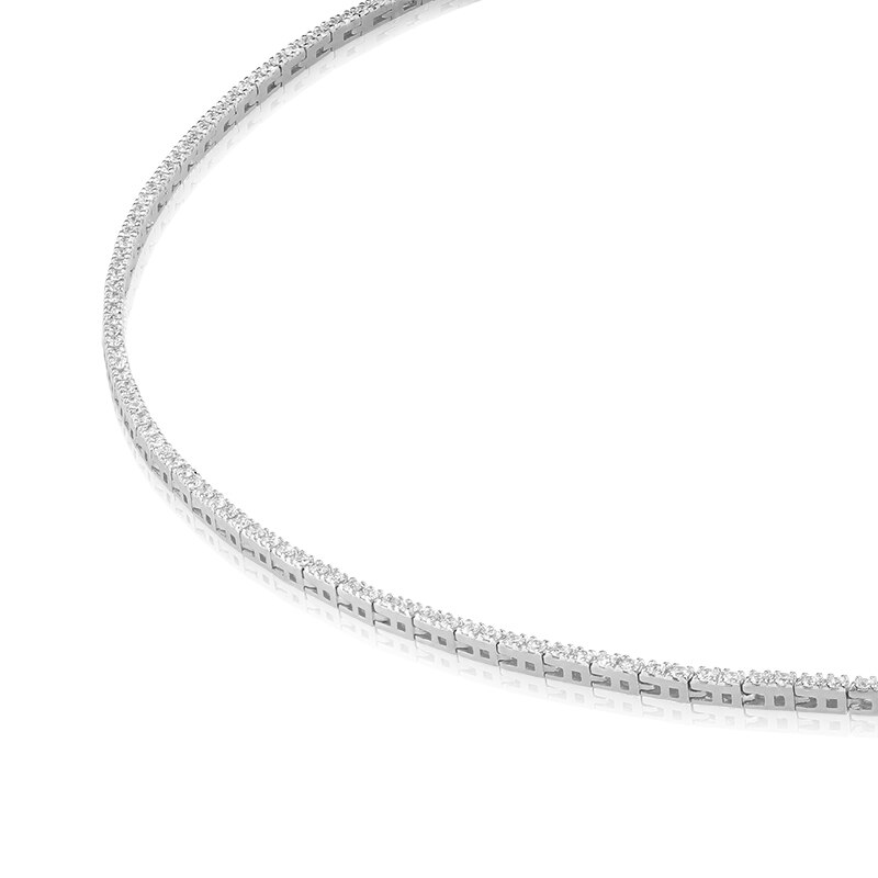Colier Tennis Aur 18k Diamante BLANCO'S, NAJN01702-DW40, Lungime 40 ...