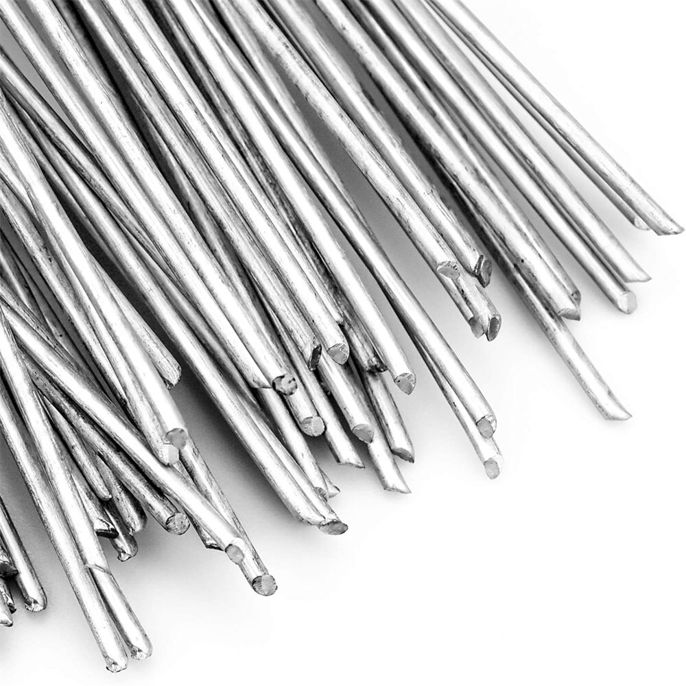 Set 50 tarusi gradina, Metal, 150x4x3mm, Argintiu - eMAG.ro