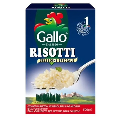 Orez pentru Risotto selectie speciala Riso Gallo 500g - eMAG.ro