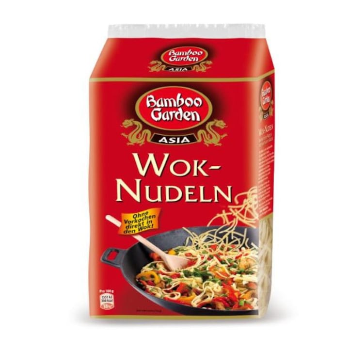 Taitei pentru Wok Noodles Bamboo Garden 250g - eMAG.ro