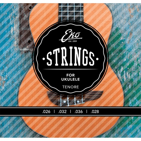 Set de corzi pentru ukulele tenor, Eko, UKTENORM, 4 corzi, mediu - eMAG.ro