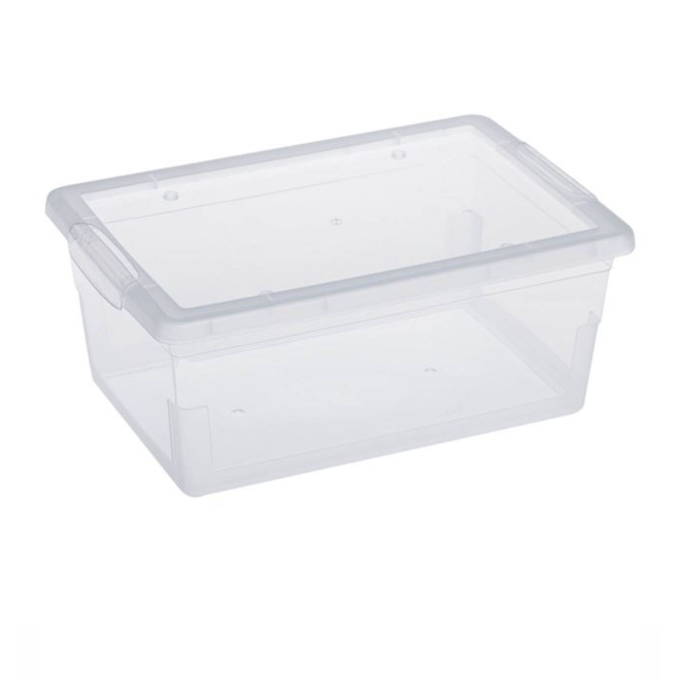 Cutie Depozitare, cu Capac, din Plastic, Transparenta, 9l - eMAG.ro