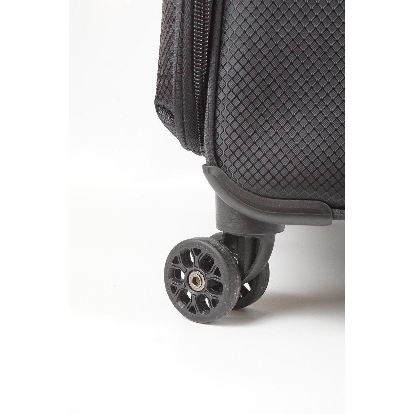 Troler cu roti Passenger, De cala, Ultrausor, 98 L, 4 roti duble, Negru ...