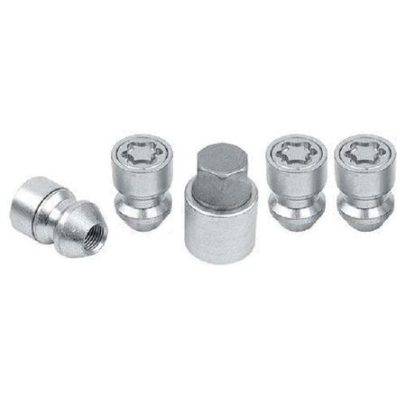 Set suruburi antifurt roti Sicustar, M12 x 1.25 x 34, hexagon, cheie 21 ...