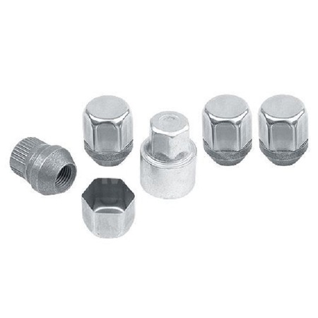 Set suruburi antifurt roti Sicutir, M14 x 1.50, hexagon, cheie 17, din ...