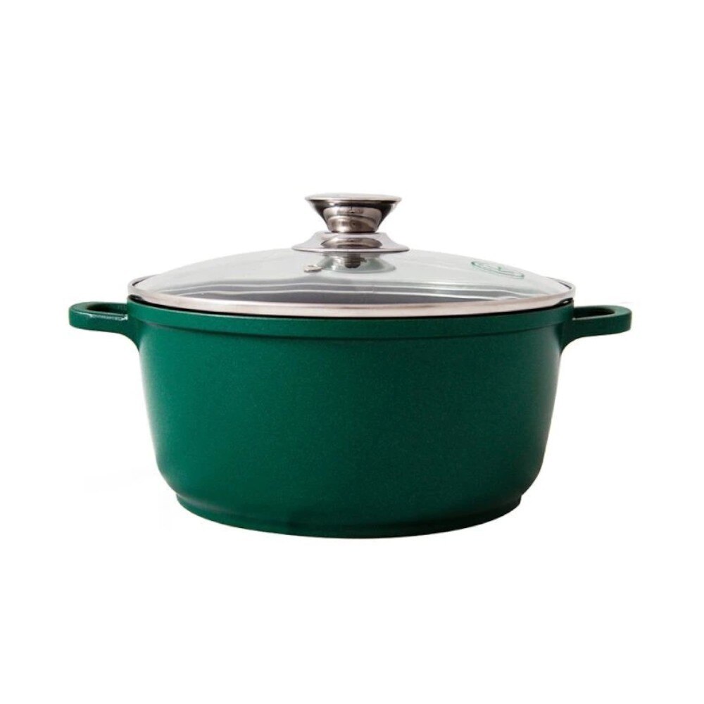 Cratita din Aluminiu, Ceramica, 24 cm, 4.5 l, cu Capac din Sticla ... Cratita din Aluminiu, Ceramica, 24 cm, 4.5 l, cu Capac din Sticla ...