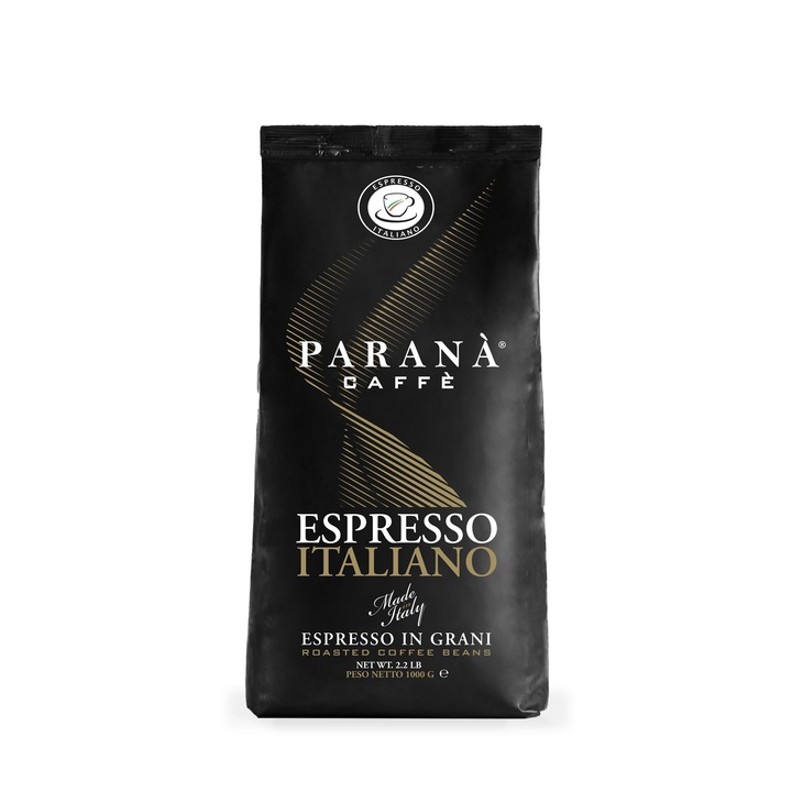 Boabe de cafea Espresso Italiano, Parana Caffe, 1kg - eMAG.ro