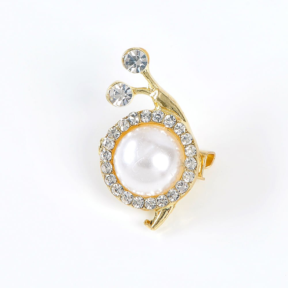 Brosa martisor melc cu perla alba, Meli Melo Paris - eMAG.ro