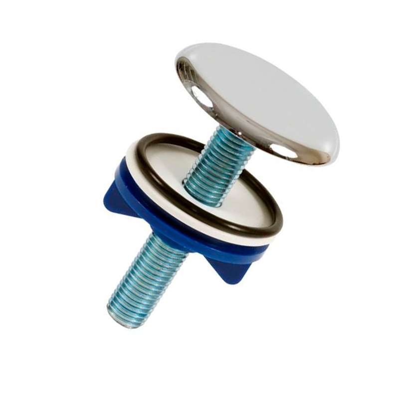 Dop ornament cromat pentru gaura la chiuveta, 48 mm - eMAG.ro