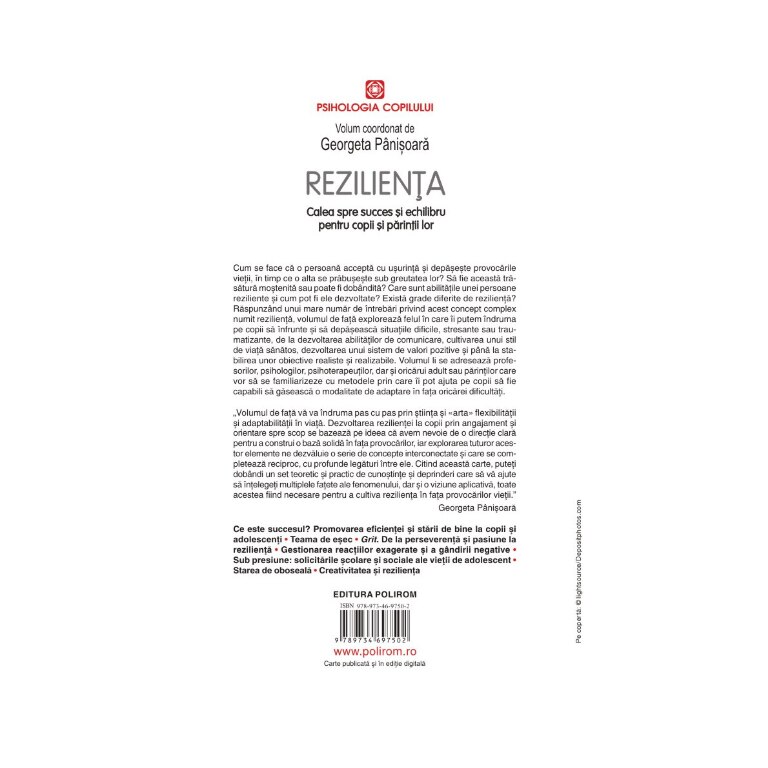 Rezilienta - Georgeta Panisoara - eMAG.ro