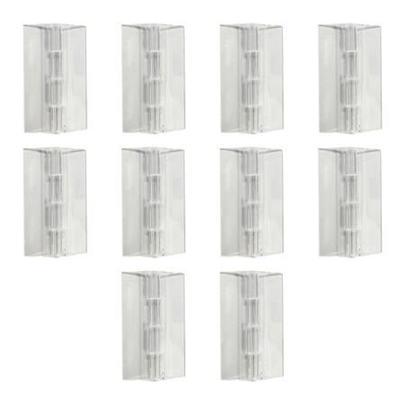 Set 10 buc, balamale plexiglas, stiplex, 65x33mm - eMAG.ro