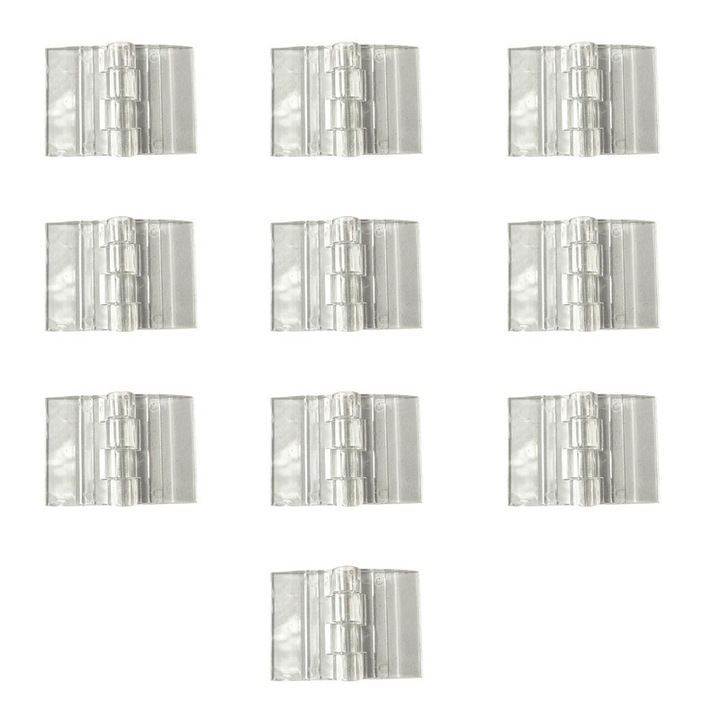 Set 10 buc, balamale plexiglas, stiplex, 30x33mm - eMAG.ro