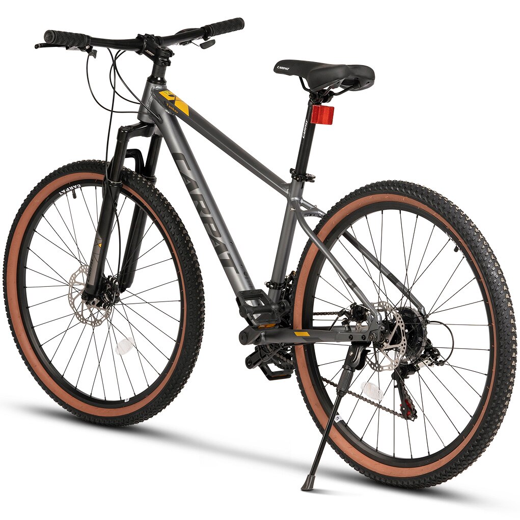 Bicicleta MTB Carpat Tanker C27312B 27.5", gri/negru - eMAG.ro