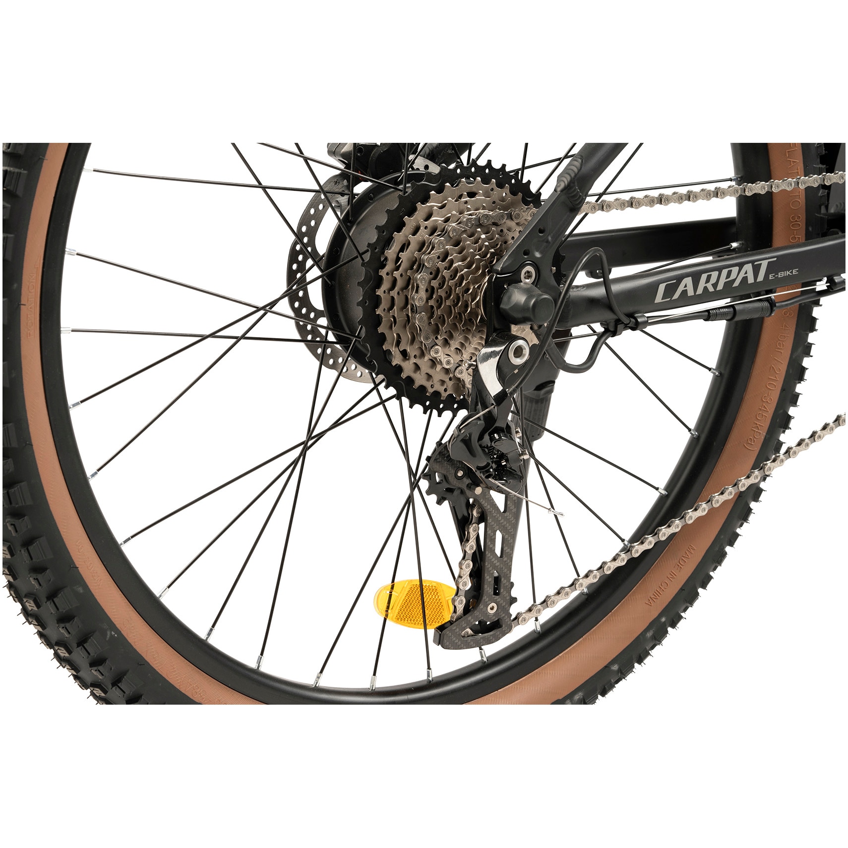 Bicicleta Electrica MTB (E-Bike) Carpat C275H7E 27.5", negru/gri - eMAG.ro