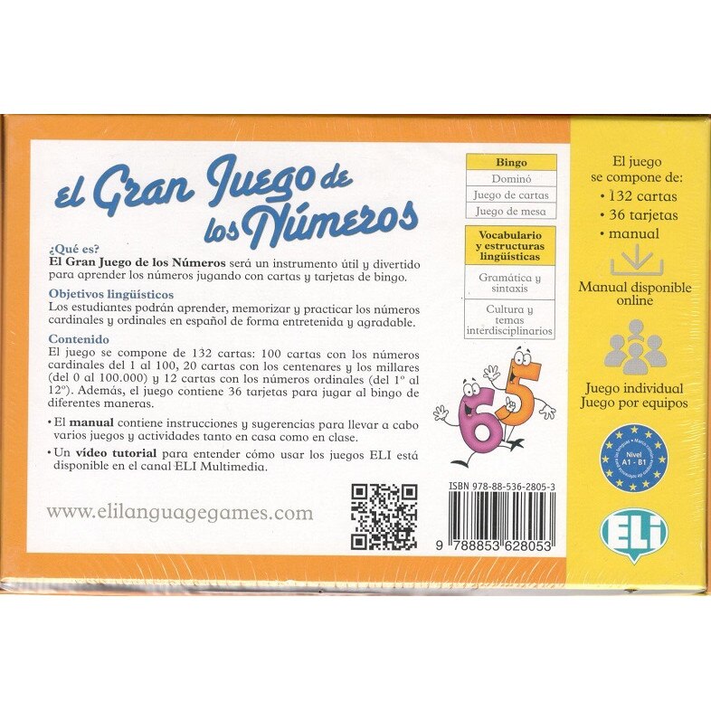El Gran Juego de los Numeros ; Eli - eMAG.ro