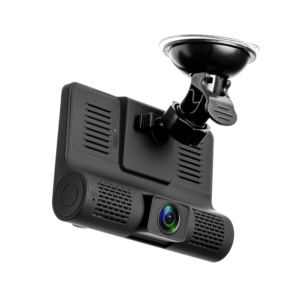 Camera auto de bord DVR Tripla Fata, Spate, Interior, MaxTech®, Ecran ...