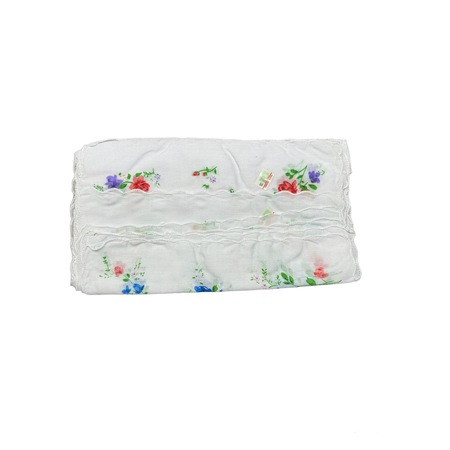 Batiste bumbac dama 12/set 40X40 cm, albe - eMAG.ro