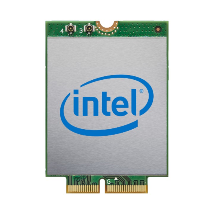 Placa de retea, Intel, Wi-Fi 6 AX201, Incorporat, M.2, WLAN, 802.11ax ...