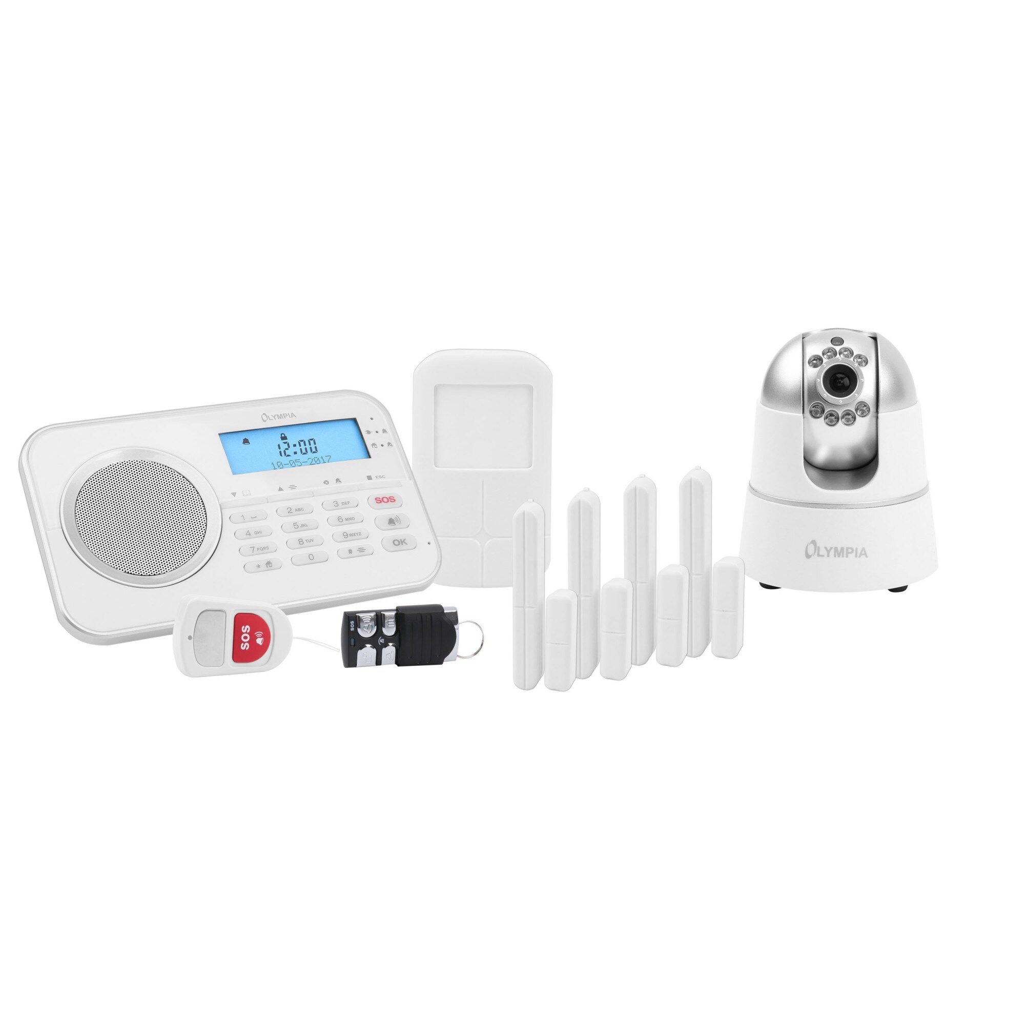 Sistem de alarma wireless, Olympia, 90 dB, 35 m - eMAG.ro
