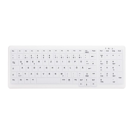 Tastatura wireless, Active Key, Alb - eMAG.ro