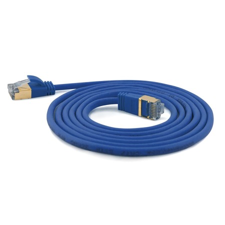 Cablu Patch CAT7, Wantec, Inalta calitate, Albastru, 5 m - eMAG.ro
