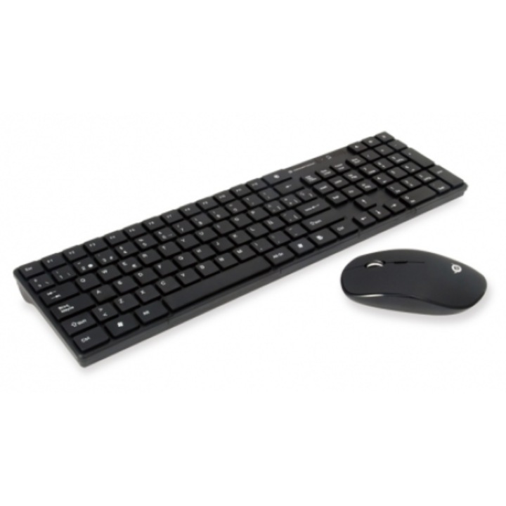 Set tastatra cu mouse, Conceptronic, Qwerty, Negru - eMAG.ro