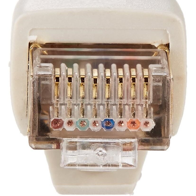 Cablu de Internet LAN 4.6m, CAT 7, mufat 2xRJ45, 8 fire x 0.4 mm ...