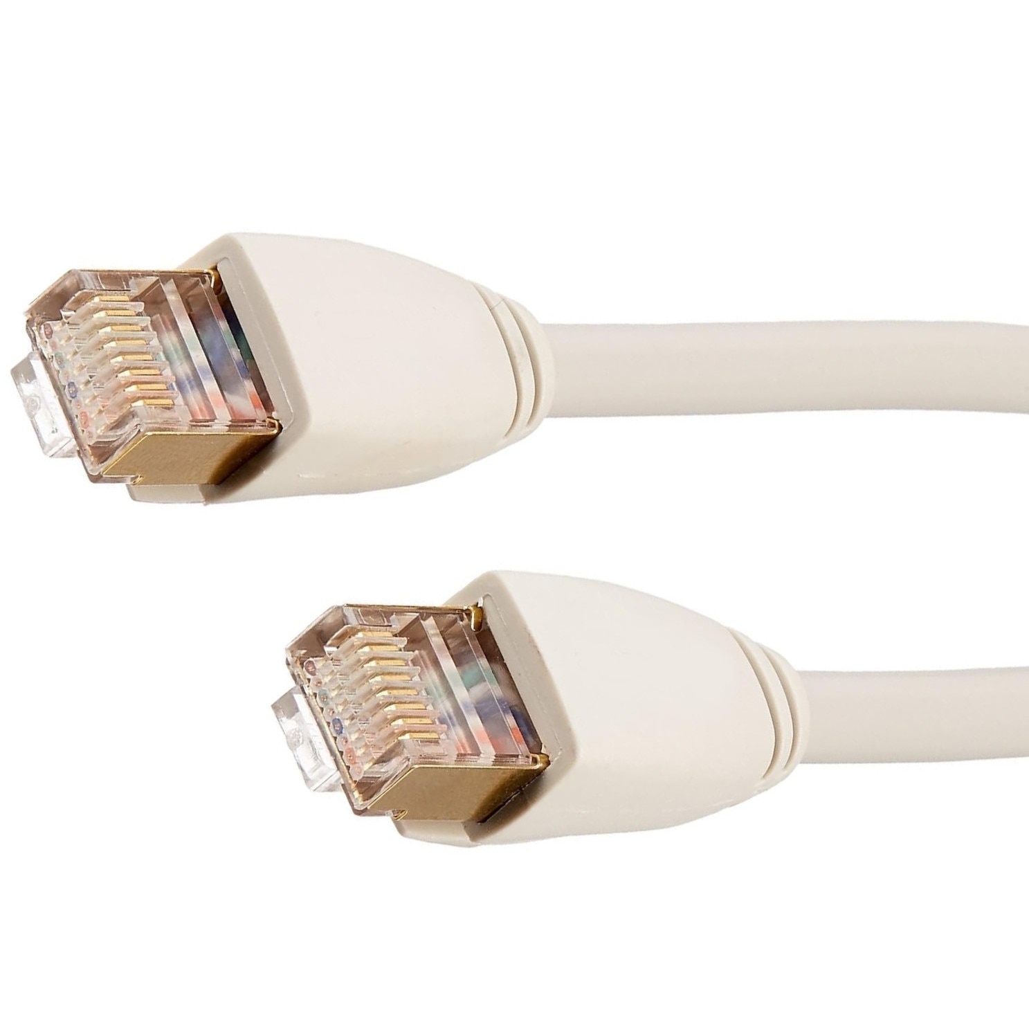 Cablu de Internet LAN 4.6m, CAT 7, mufat 2xRJ45, 8 fire x 0.4 mm ...