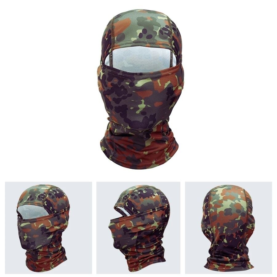 Cagula Tactica Combat Militara, 6in1 Multifunctionala, Camuflaj ...