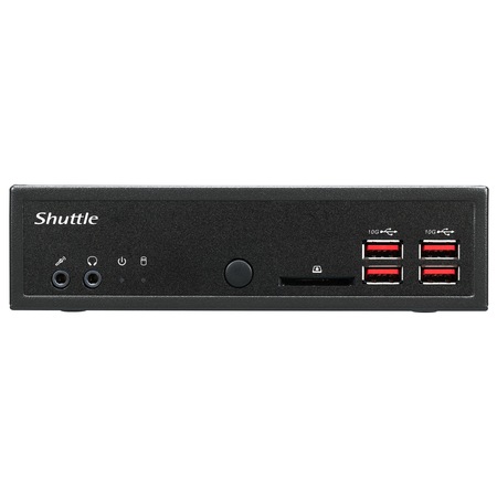 Mini-PC, Barebone Shuttle DH32U5, Intel i5-1135G7, 4x HDMI, 2x LAN ...
