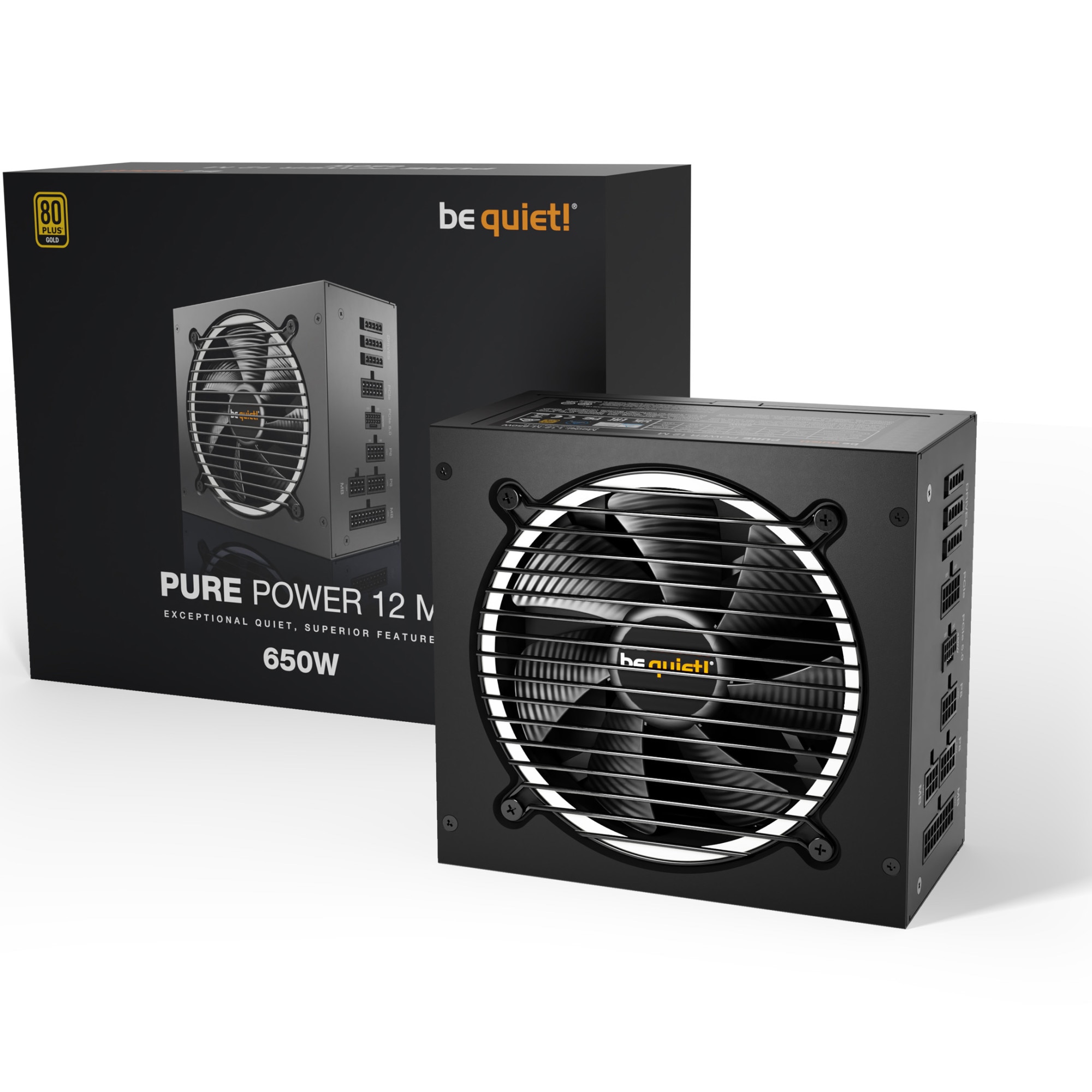 Sursa Be Quiet PURE POWER 12 M, 650W, 80 PLUS Gold, modular, ATX 3.0 ...